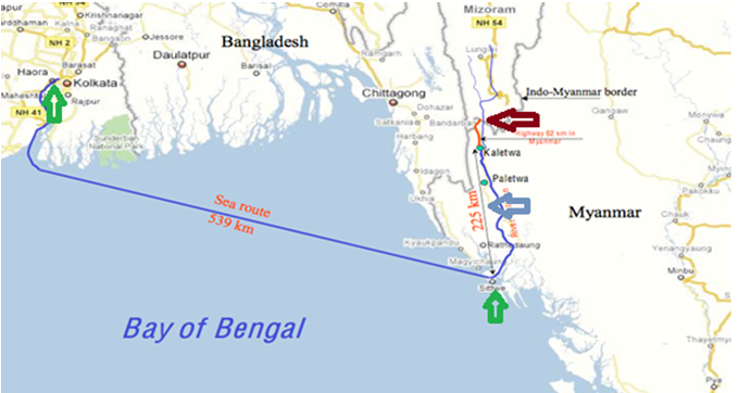 Kaladan Multi Modal Transit Transport Project – GKToday