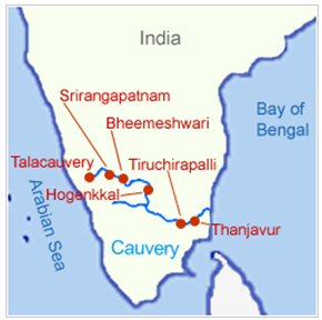 Cauvery River – GKToday