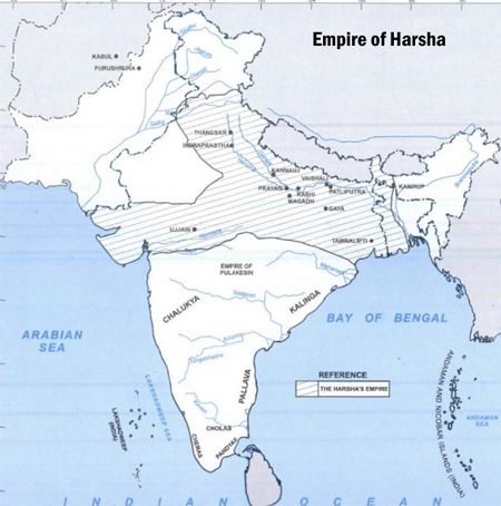 Indian History: King Harsha Vardhana – GKToday