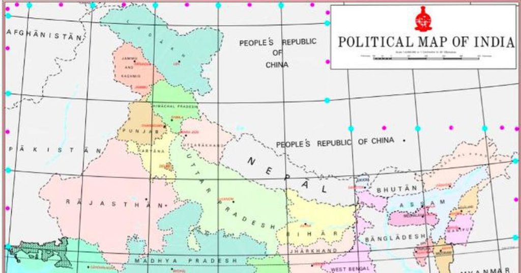 Govt releases new political maps of J&K and Ladakh – GKToday