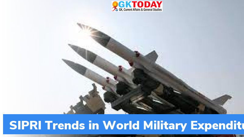 SIPRI report on Military Spending - GKToday