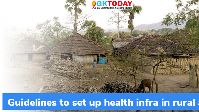 Centre issues guidelines to set up health infra in rural areas - GKToday