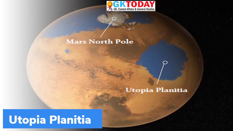 Utopia Planitia of Mars - GKToday