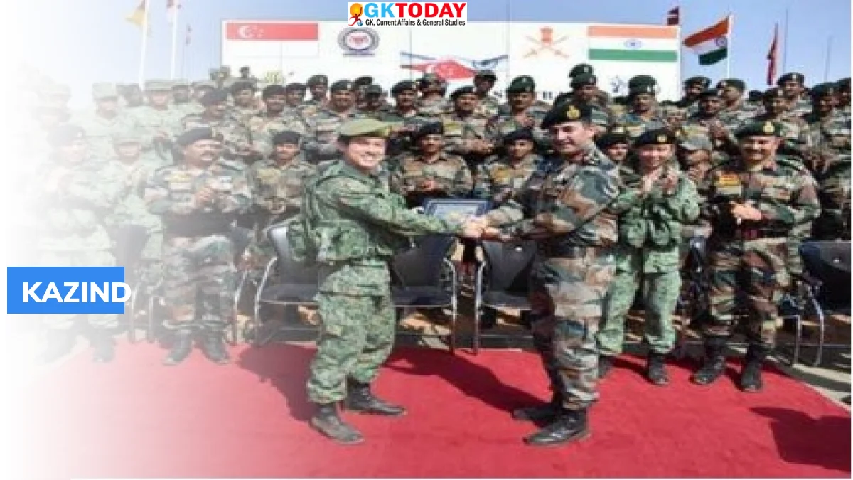 5th edition of Indo-Kazakhstan Joint Training Exercise - GKToday