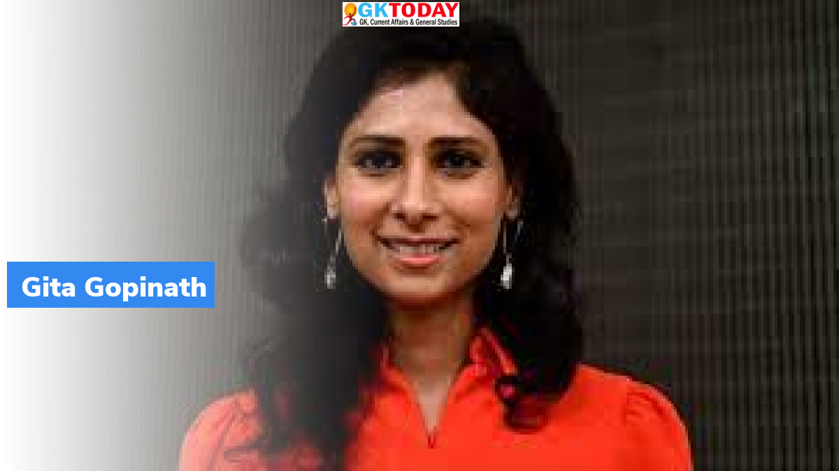 Gita Gopinath in ‘Wall of former chief economists’ – GKToday