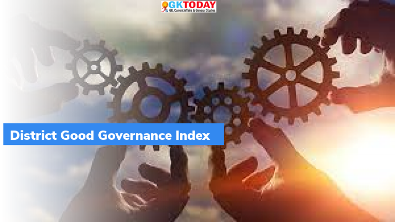 District Good Governance Index – GKToday