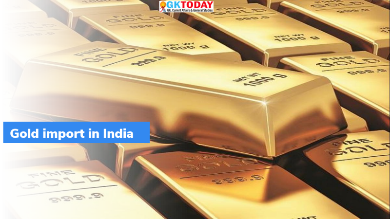 2021 Gold Import in India – GKToday