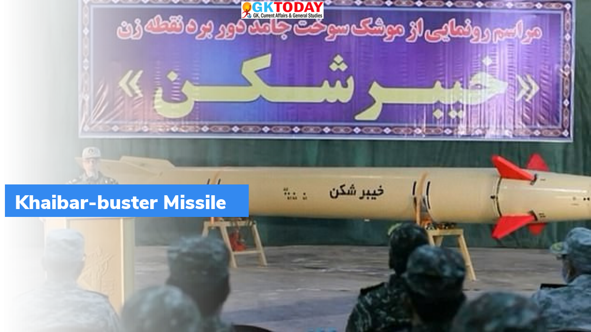 Khaibar-buster Missile - GKToday