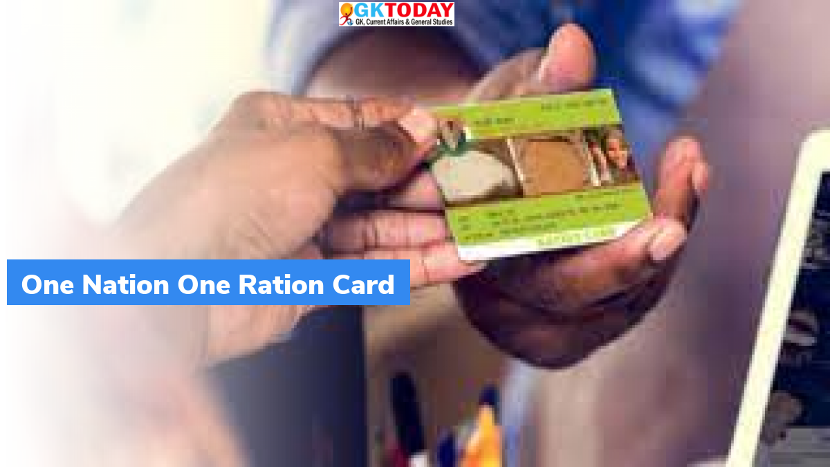 One Nation One Ration Card in Chhattisgarh - GKToday