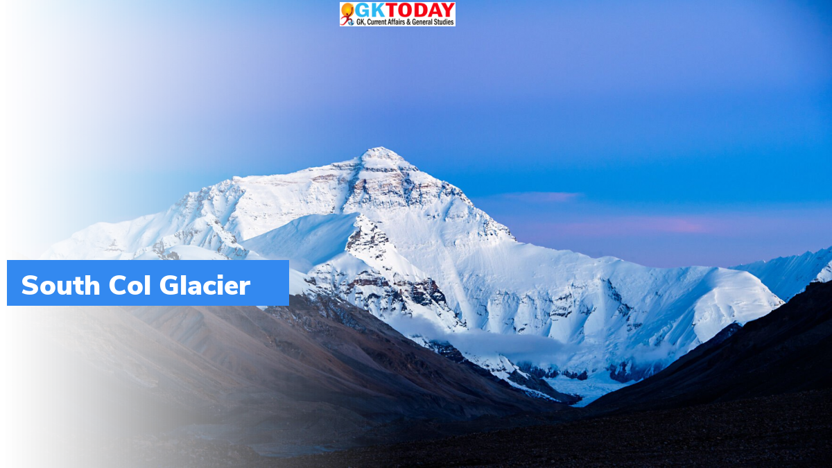 Loss of Ice in South Col Glacier – GKToday