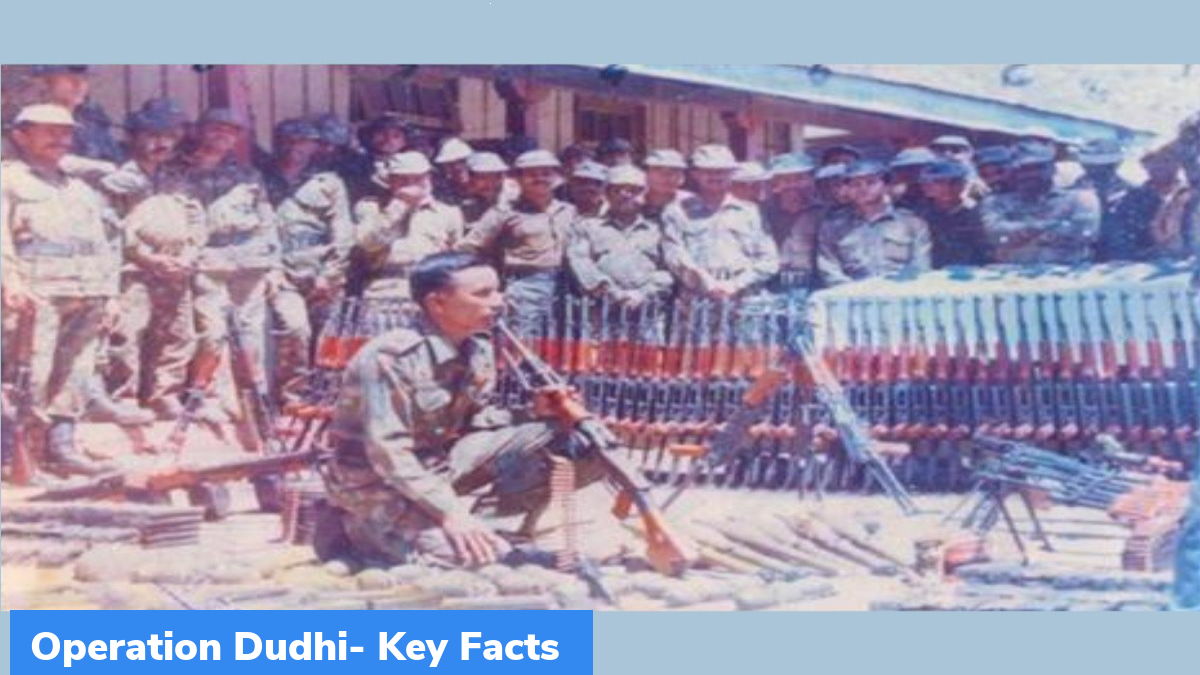 ‘Operation Dudhi’- Key Facts - GKToday
