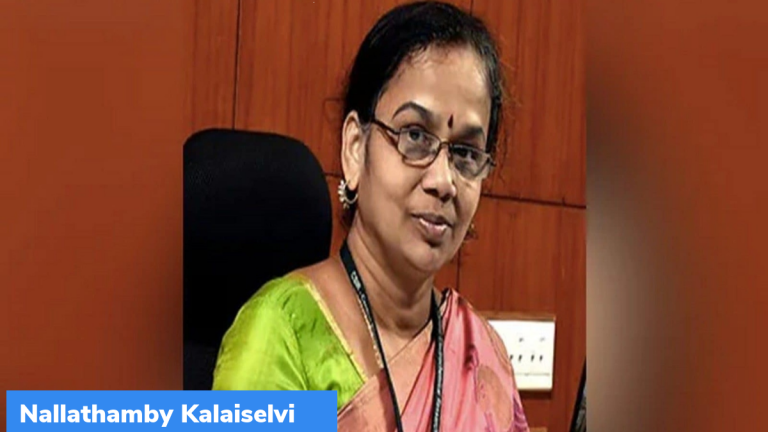 Nallathamby Kalaiselvi: First Woman Chief of CSIR – GKToday