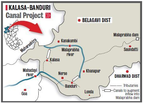 Kalasa Banduri Nala project - GKToday
