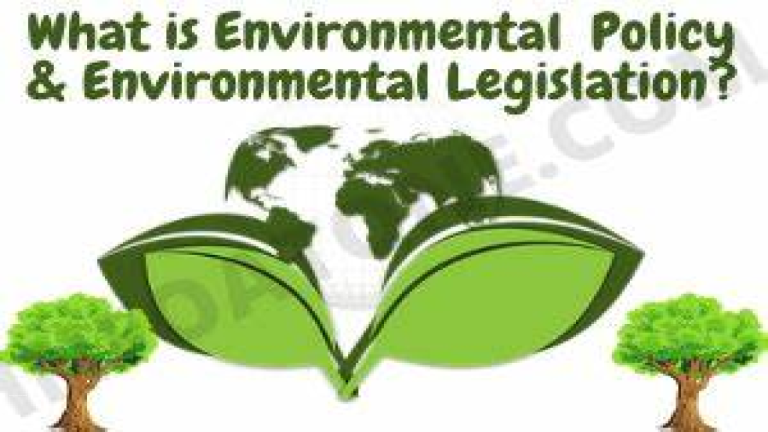 Environmental Education and Legislation – GKToday