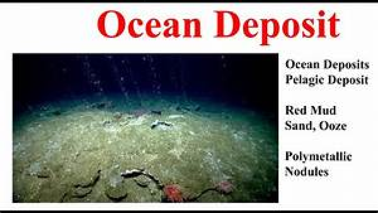 Ocean deposits - GKToday