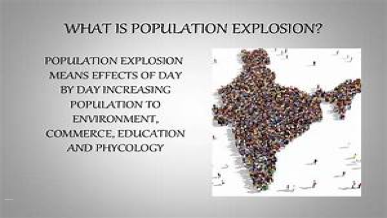 Population Explosion and Food Security - GKToday