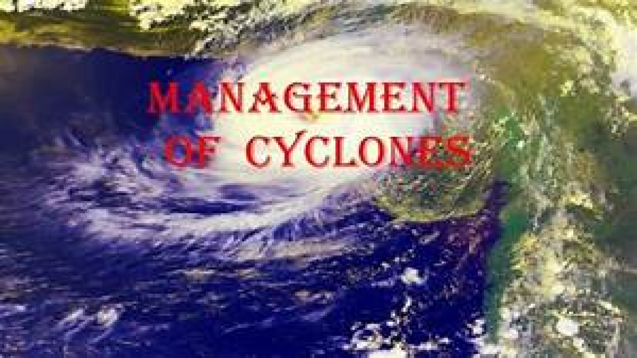 Tropical Cyclones And Disaster Management - GKToday